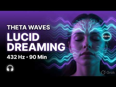 Lucid Dreaming Music Dark Screen | Fall Asleep in Minutes with Brainwave Frequencies