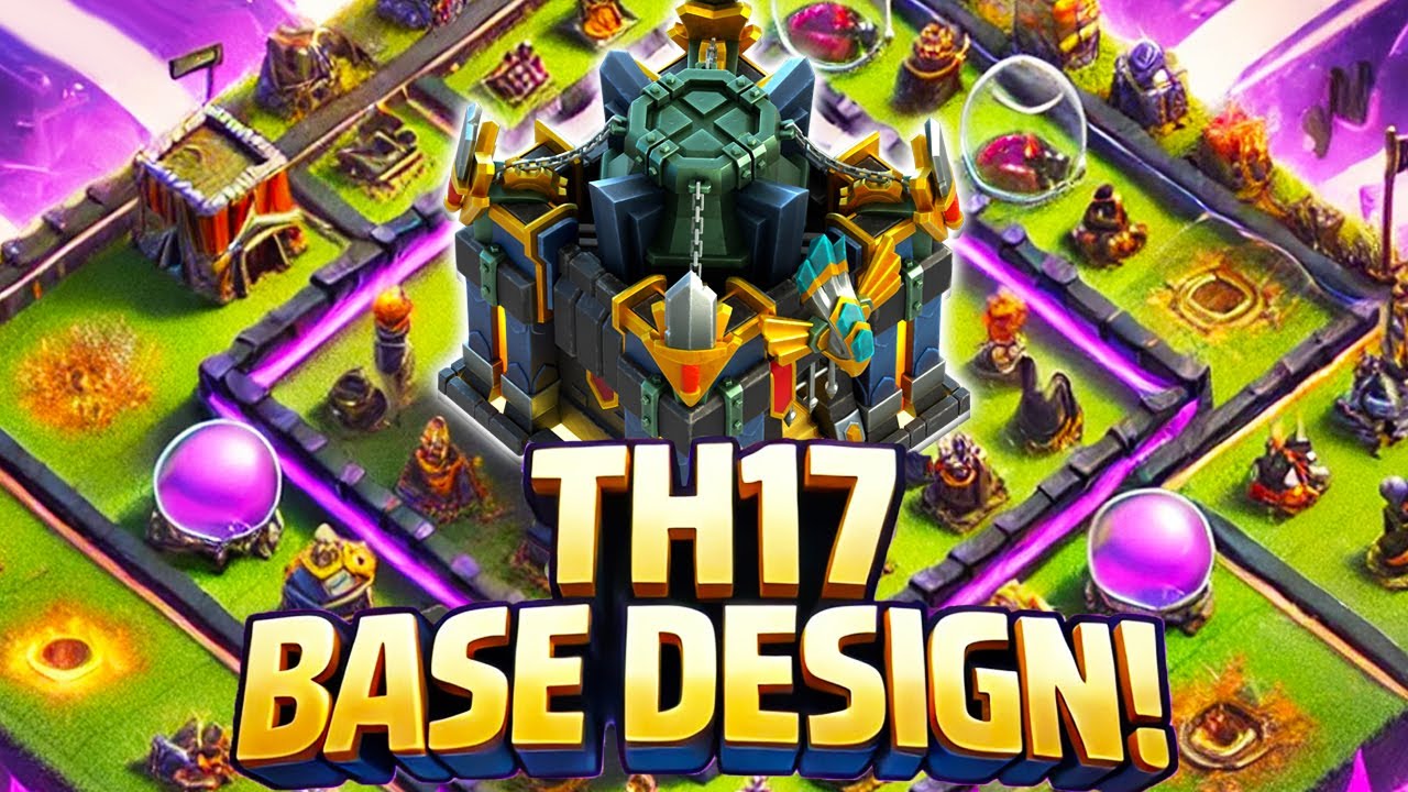 New Best Th17 Base Link War/Farming Base with Link in Clash of Clans ...