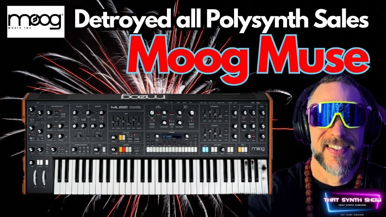 Moog Muse Destroyed All Poly Synths?? Samurai Live - YouTube