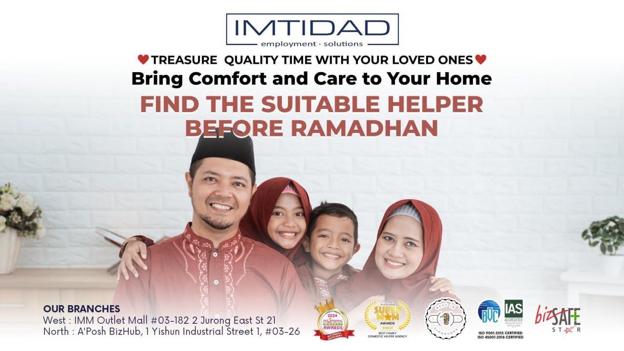 FIND THE SUITABLE HELPER BEFORE RAMADHAN - YouTube