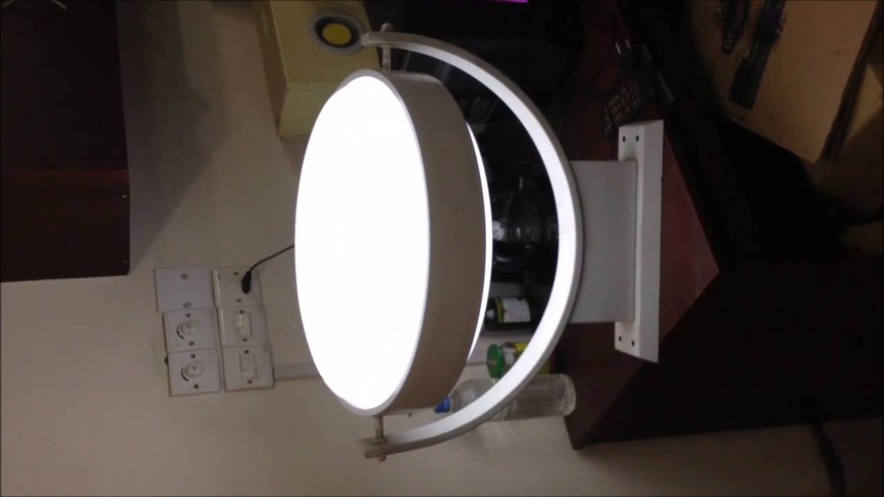 Rotating Light box - YouTube