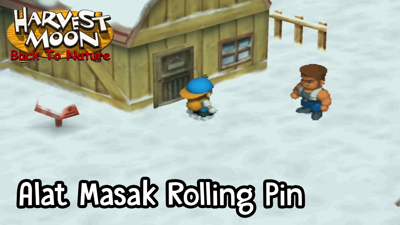 Alat Masak Rolling Pin Harvest Moon Back To Nature - YouTube