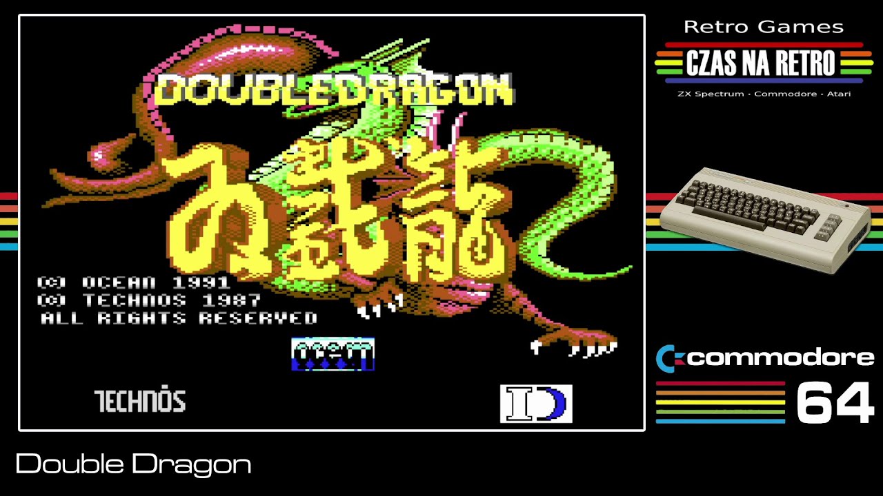 Double Dragon (Ocean) - Commodore 64 - YouTube