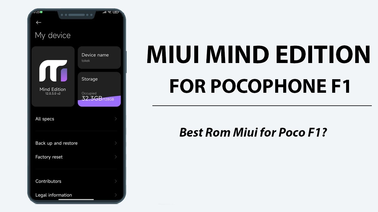 Miui Mind Edition V2 For Poco F1 - YouTube