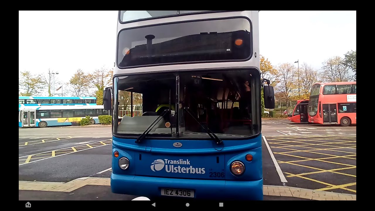 A tour on VOLVO ALX 400 bus Translink Ulsterbus Foyle 2306 parked at ...