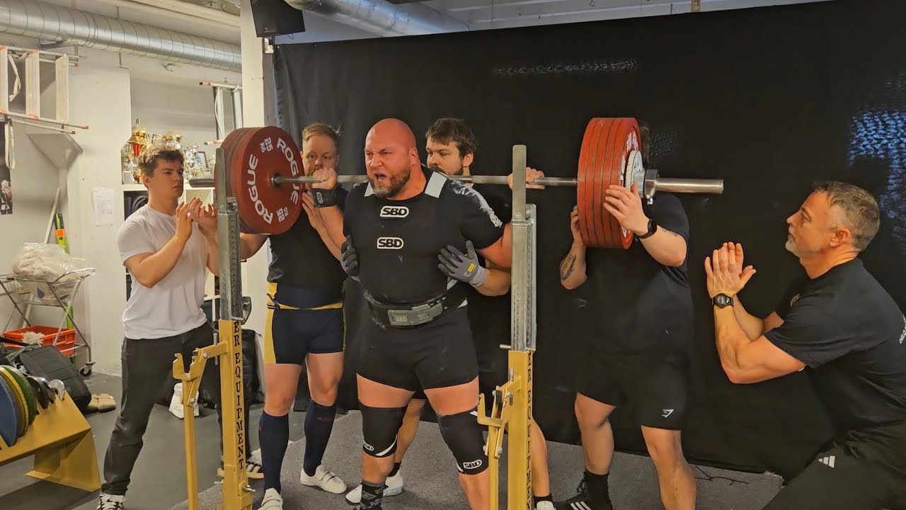 285kg Squat💯 Norwegian Police Championship - YouTube