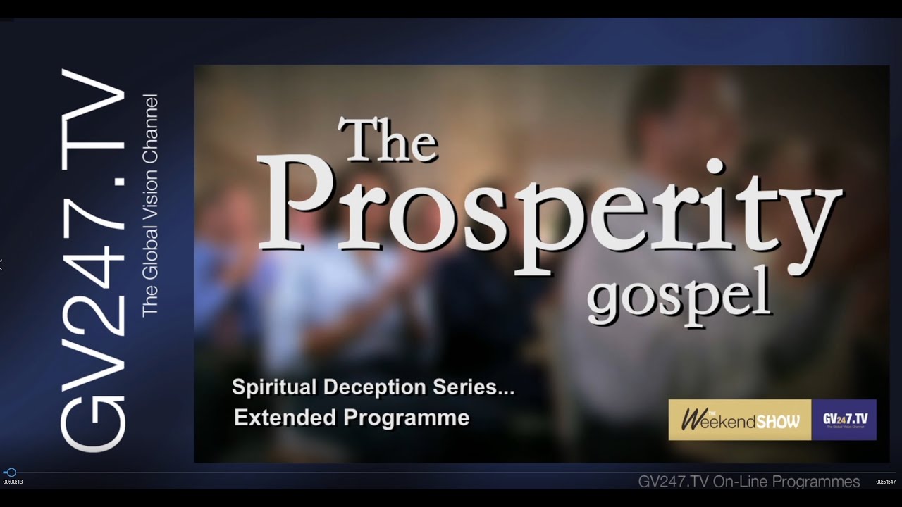 277-Spiritual Deception Series - PROSPERITY GOSPEL - YouTube