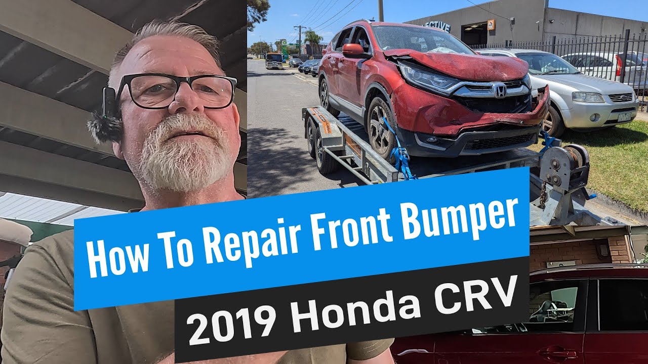 How To Repair a Damaged Front Or Rear Bumper Free - YouTube