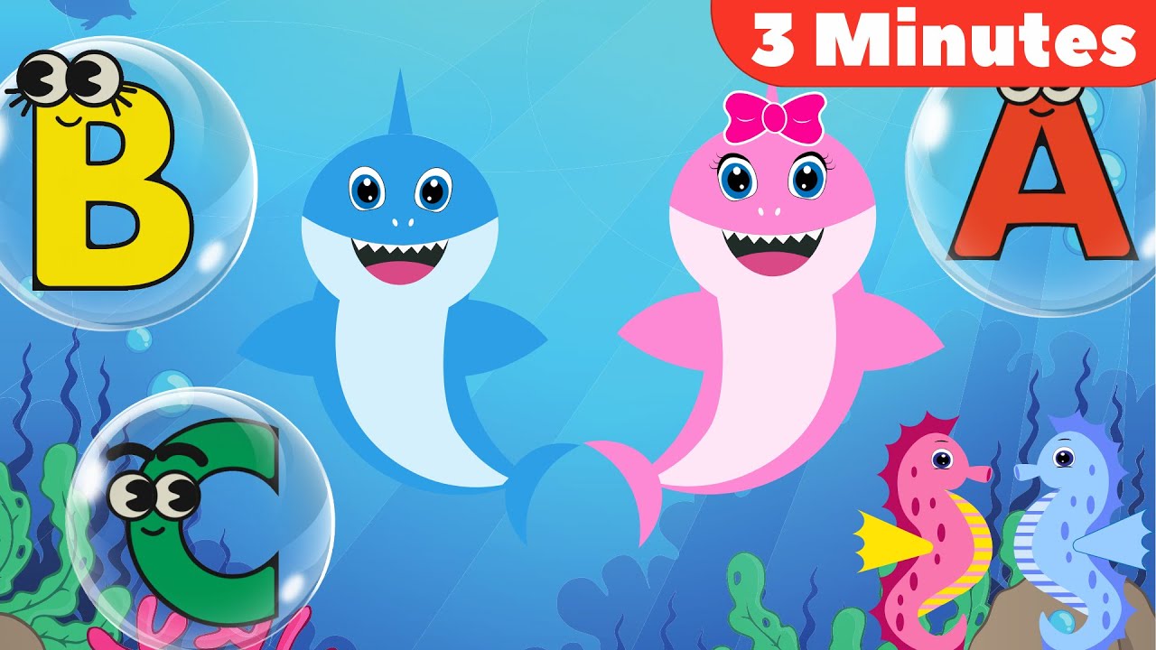 Baby Shark ABC | ABC Song Super Simple - YouTube