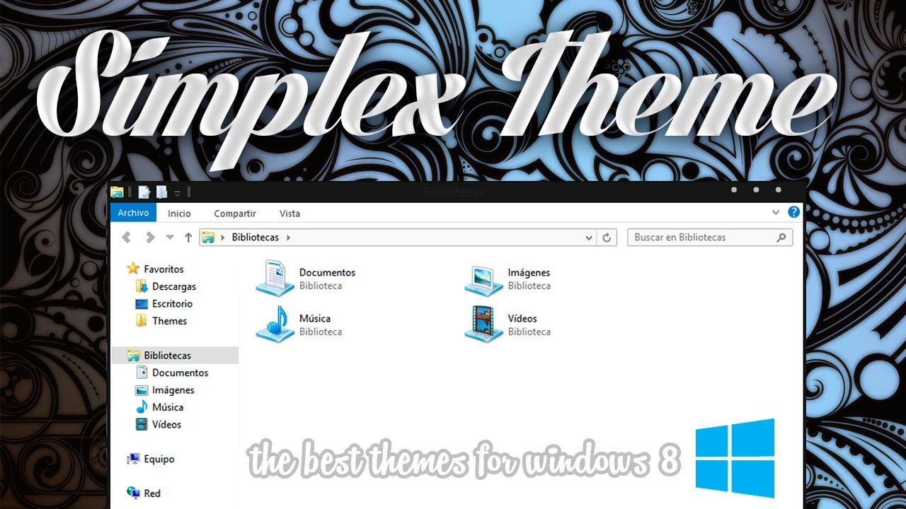 Themes for windows 8 - Simplex HD | Theme for Windows 8 + AeroGlass ...