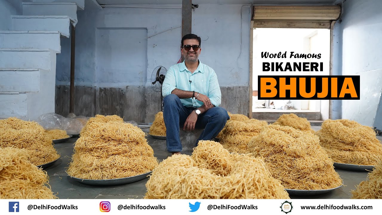World Famous BIKANERI BHUJIA I Bhujia ( Sandwich + Sabzi + Parantha ) I ...