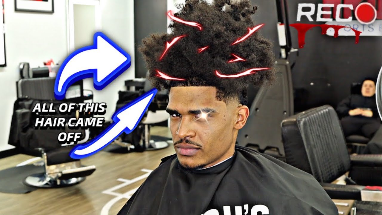 CRAZY AFRO TRANSFORMATION🔥 WAVE LENGTH ON TOP - YouTube