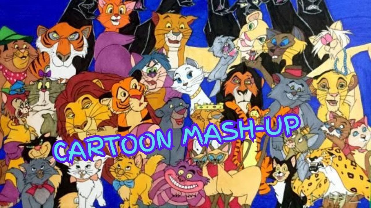 DISNEY CATS MASHED UP WITH STRAY CAT STRUT - YouTube