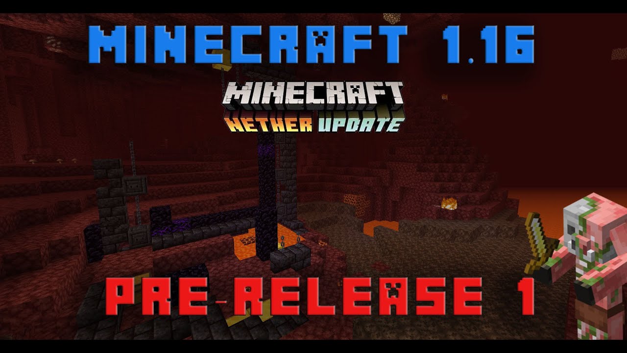 Minecraft 1.16 Pre-Release 1 - Przegląd! Nowości! - YouTube