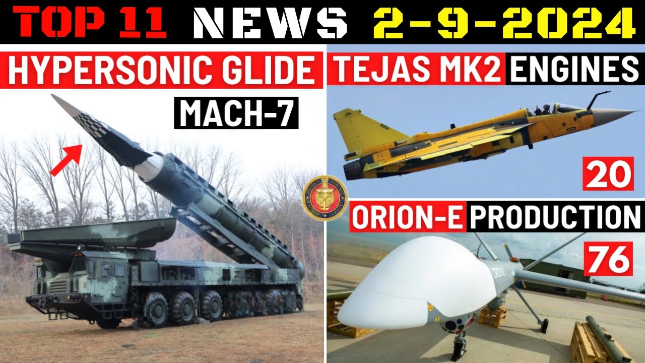 Indian Defence Updates : DRDO Hypersonic Glide Vehicle,20 Tejas MK2 ...