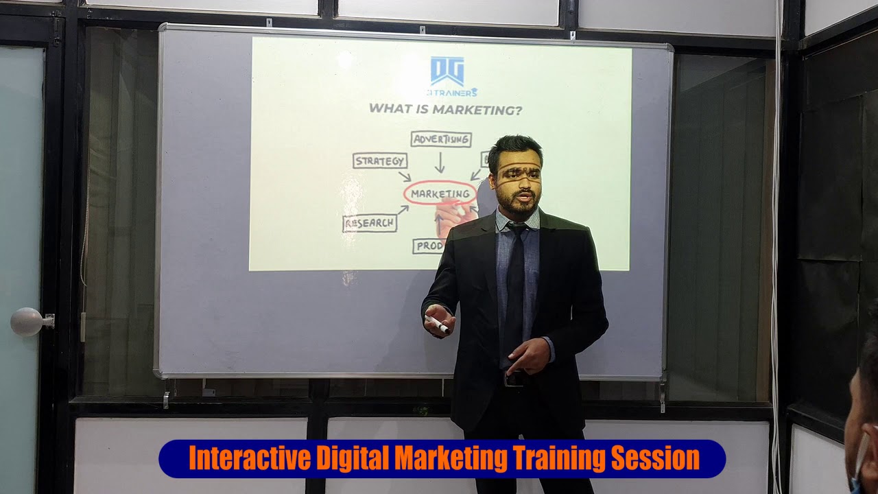 Interactive Digital Marketing Session at Digi Trainers - YouTube