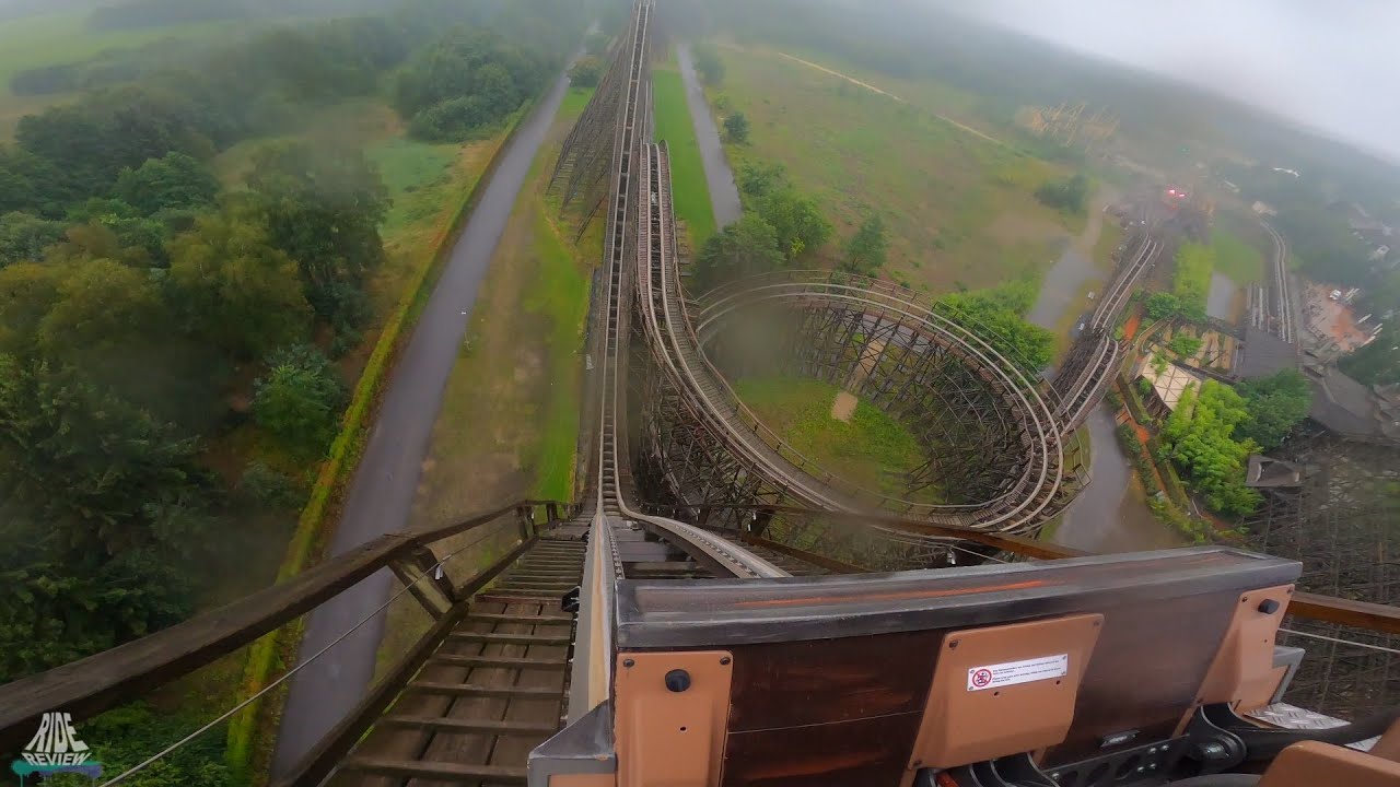 COLOSSOS - HEIDE PARK - ONRIDE - INTAMIN - WOODEN COASTER ...