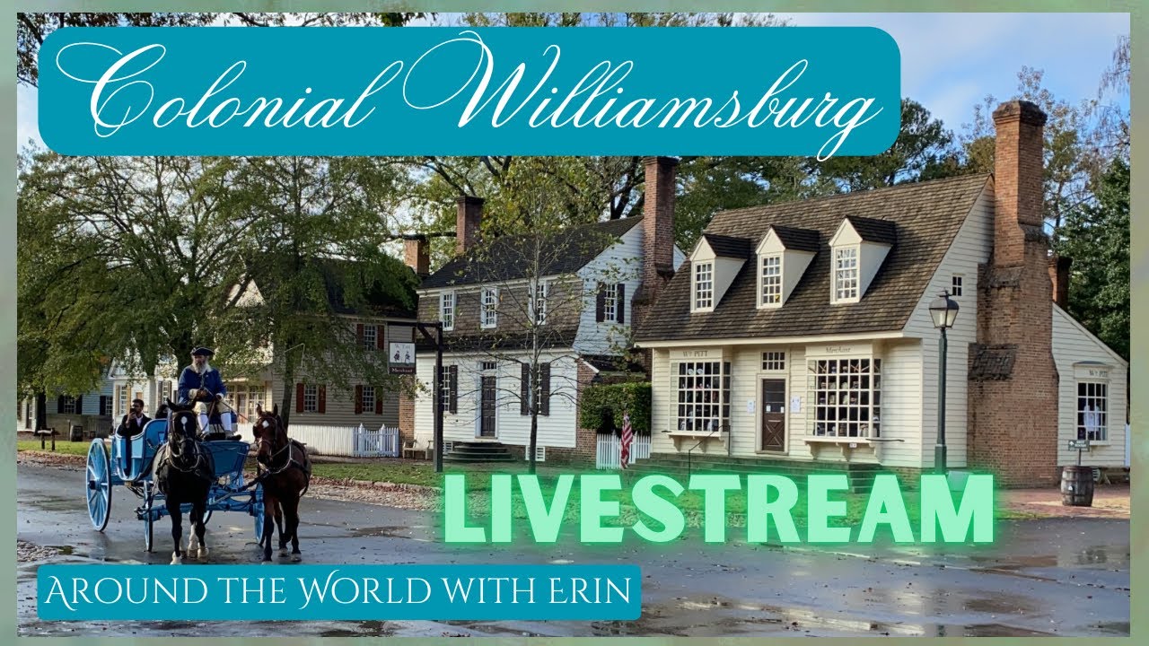 Colonial Williamsburg Spring Gardens Livestream! - YouTube