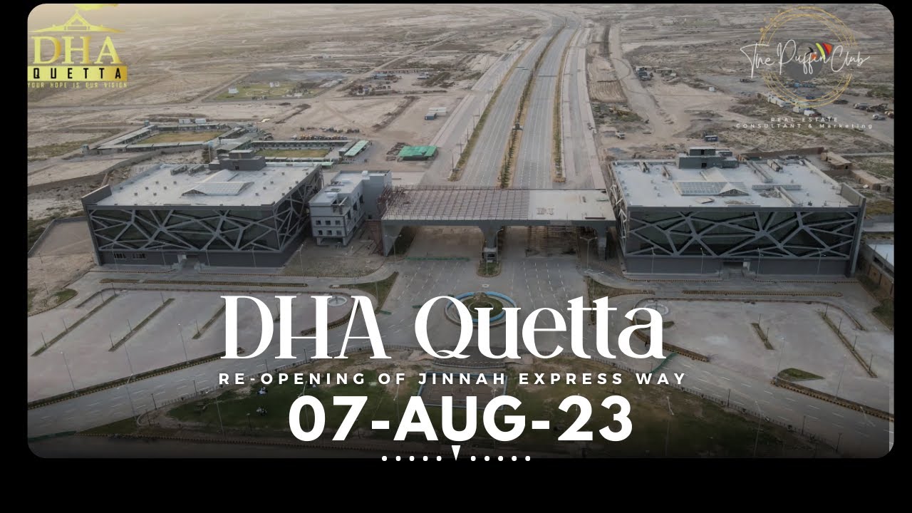DHA Quetta : DHAQ Main Express Way reopen | DHA Quetta Latest ...