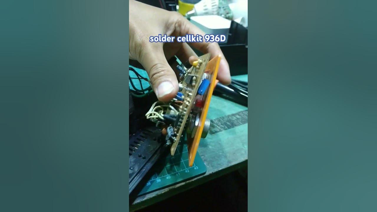 Solder station cellkit 936D tidak bisa panas #shorts - YouTube