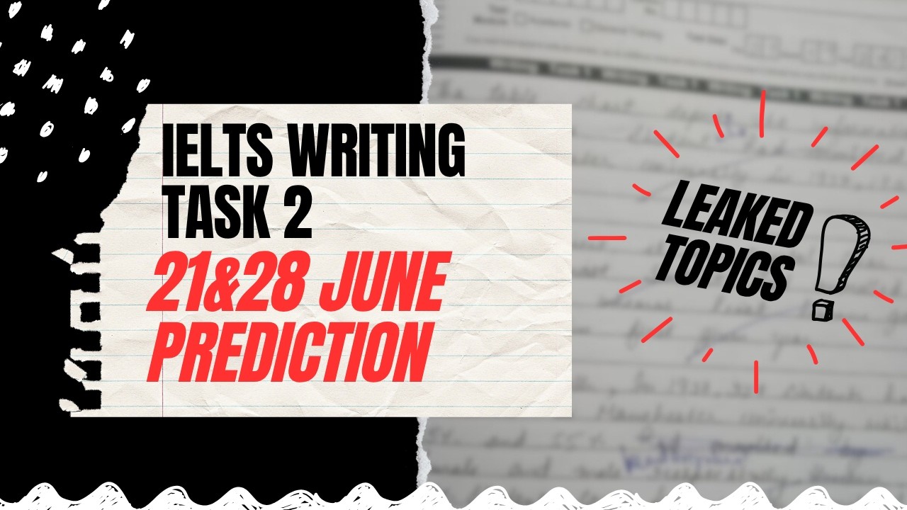 21 & 28 MAY 2025 IELTS WRITING TASK 2 TOPICS | IELTS | IDP & BC - YouTube