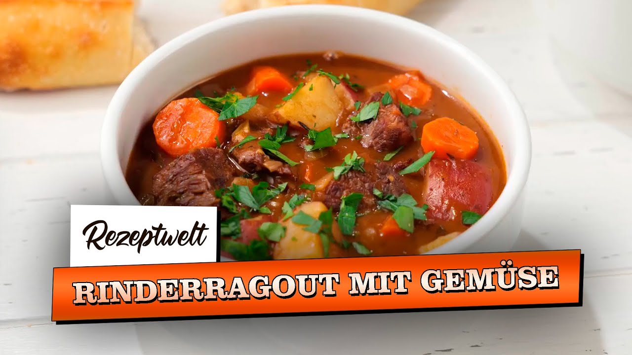 Rindsragout mit Herbstgemüse 🍽️🤩 Rinderragout mit Gemüse 😍 Rezept - YouTube