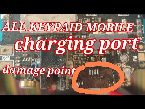 how to fix charging port damage point all keypaid mobile 100% ok - YouTube