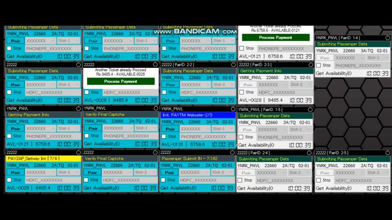 Today tatkal ticket booking software👉Covid Super advance @2699 for day ...