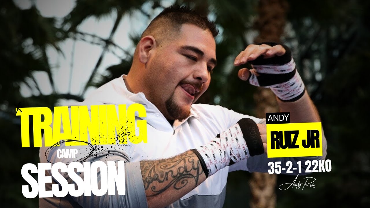 Andy Ruiz New Training Session Footage - YouTube
