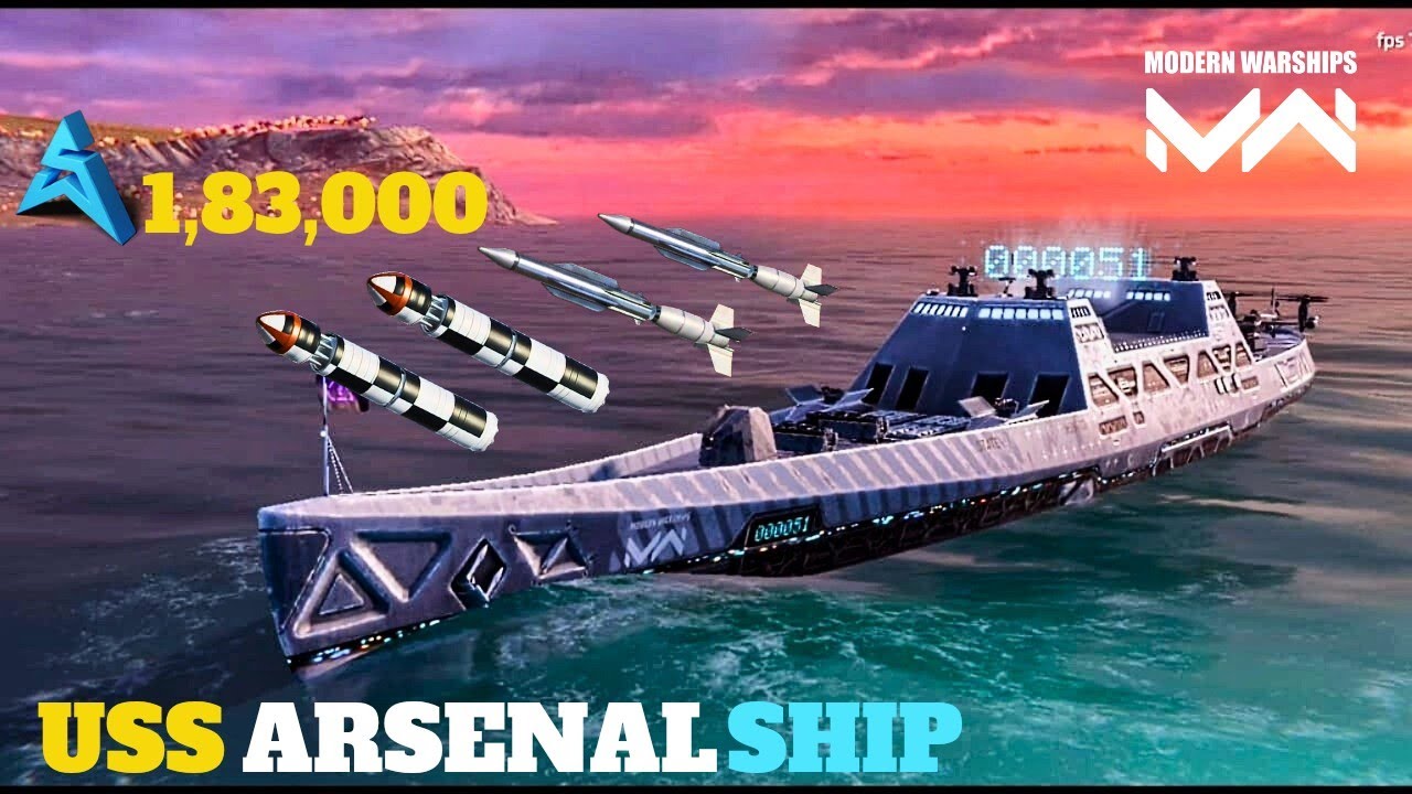 USS Arsenal ship - With 4x DF-100 & 4x Rsm-56 bulava / Why? this ship ...