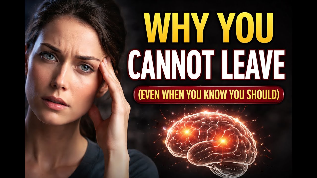 Why You Cannot Leave Even When You Know You Shoul - YouTube