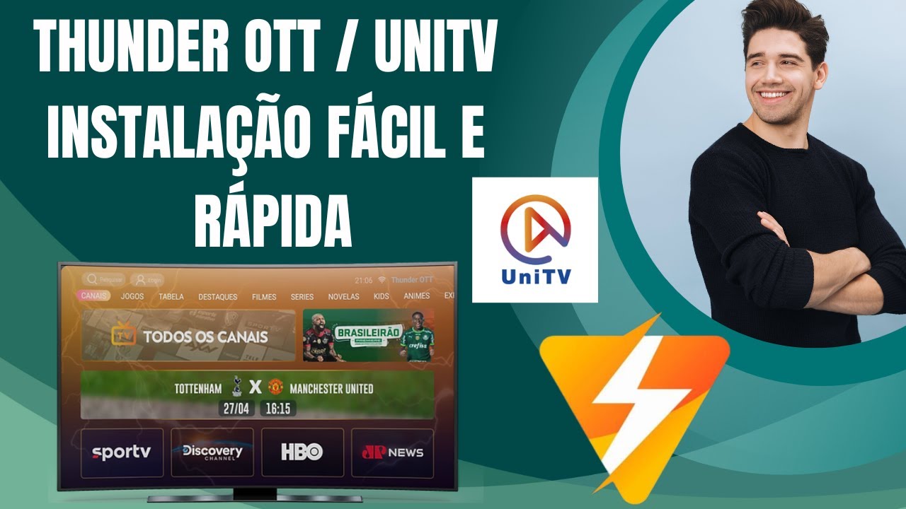 TUTORIAL de instalação de qualquer APK para android THUNDER OTT, PRIME ...