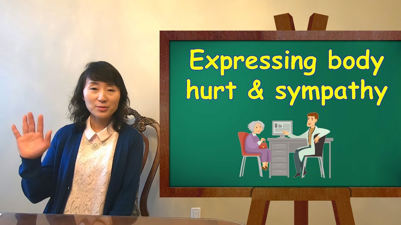 Expressing body hurt and sympathy/ESL/English Conversation/LINC 2/영어회화 ...