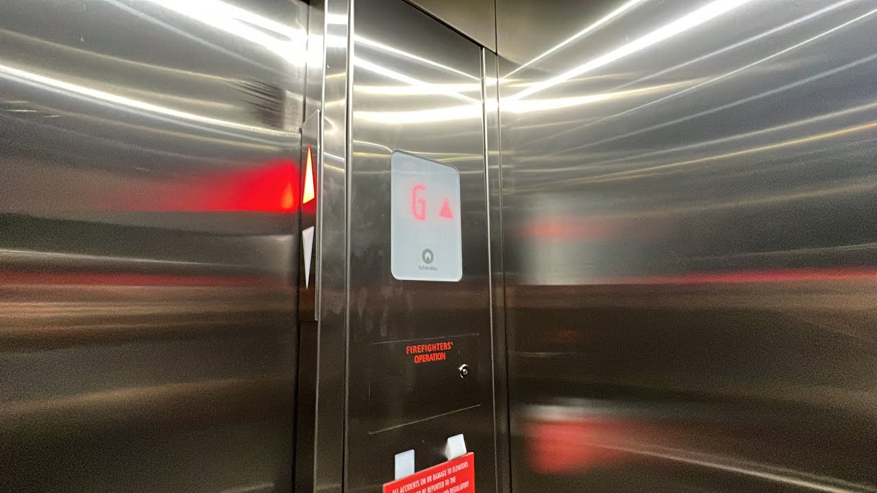 Schindler 5500 Elevators at Target, Ivy City, Washington DC - YouTube