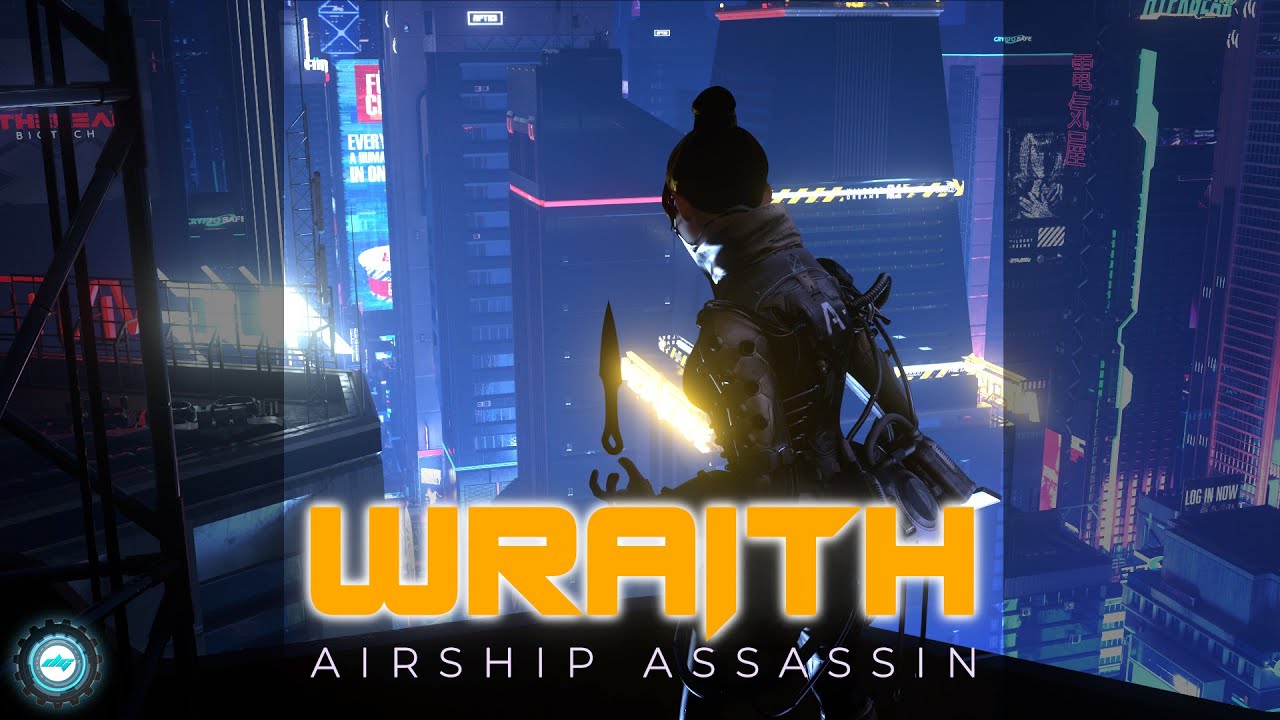Custom Wraith Animated Streaming Screen - YouTube
