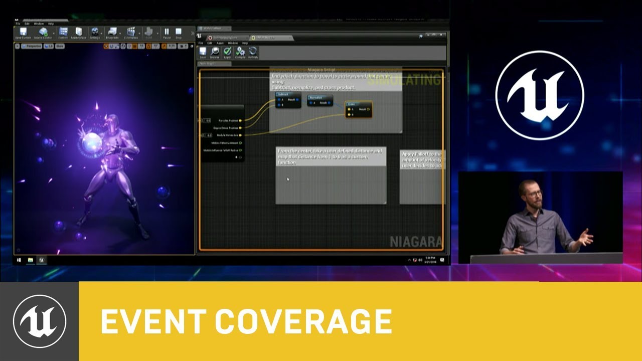 Programmable VFX with Unreal Engine's Niagara | GDC 2018 | Unreal ...