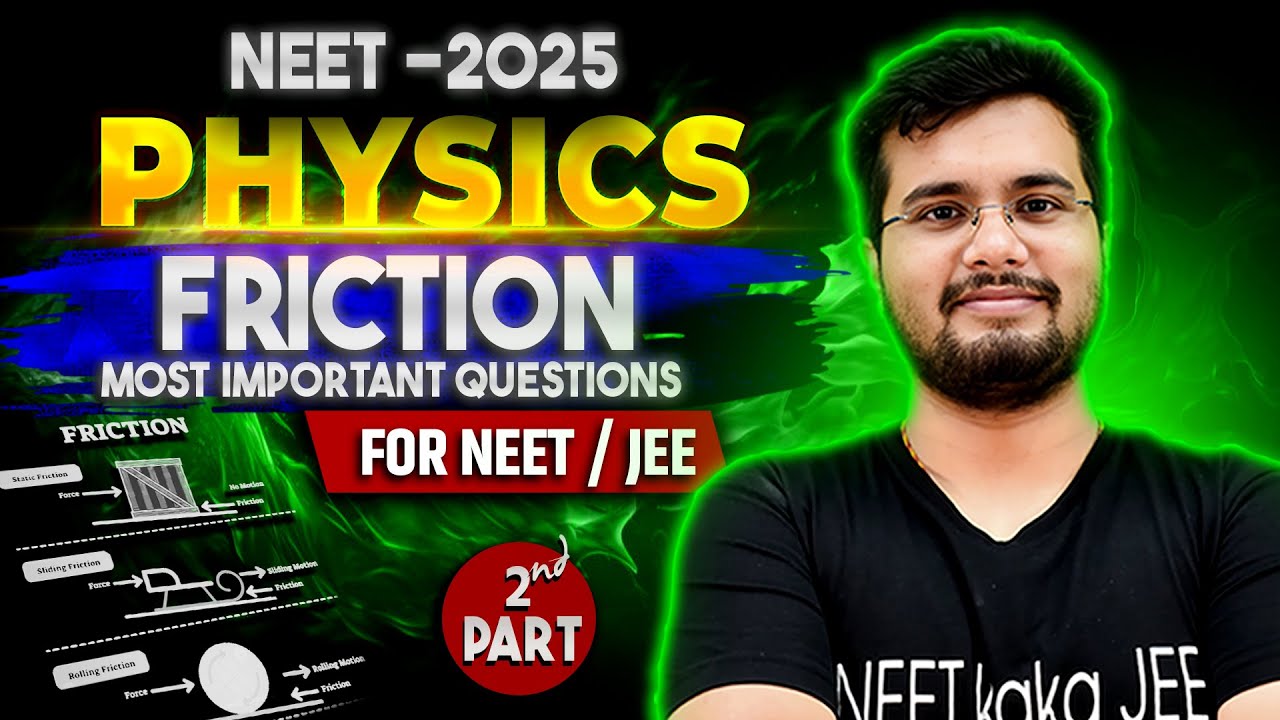 FRICTION | Most Important Questions, Trick & Concepts Physics with ...