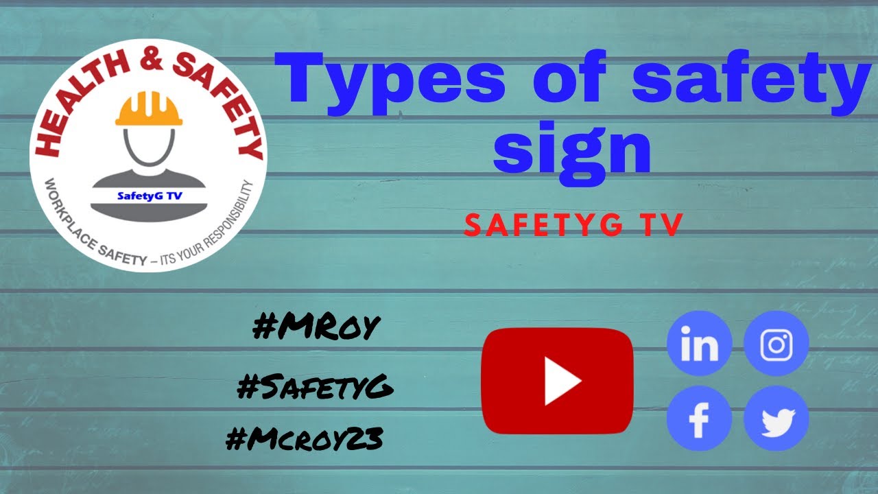 What is safety signboard ? - YouTube