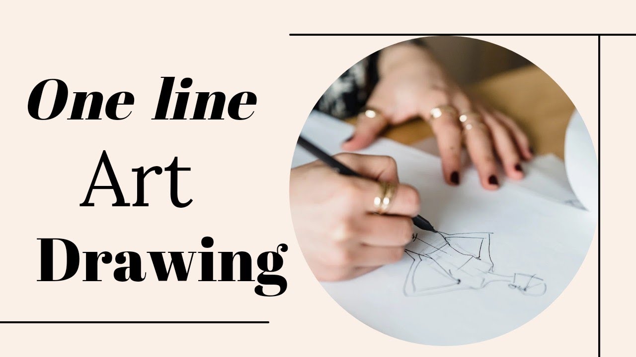 6 Amazing Easy One Line Art Drawing - YouTube