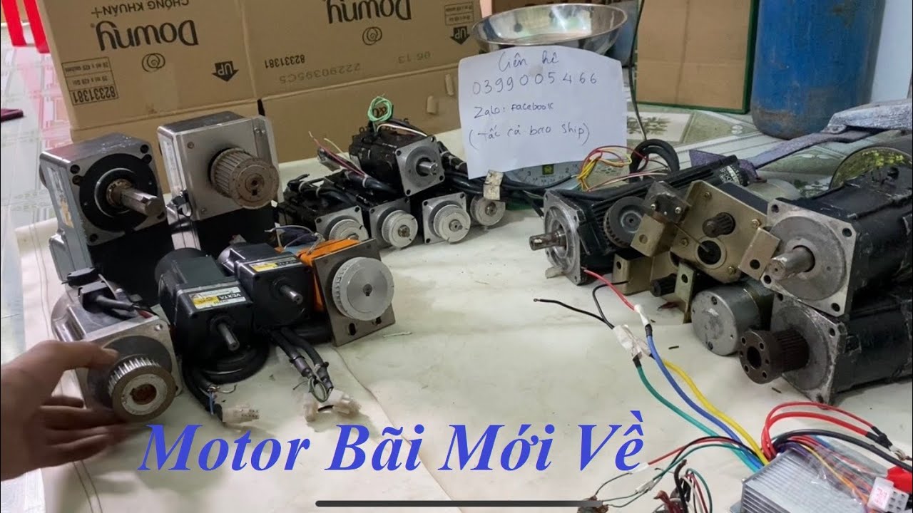 Motor Bãi Mới Về Đủ Loại Cho Anh Em Độ Chế, 200w, 300w, 600w, 750w ...