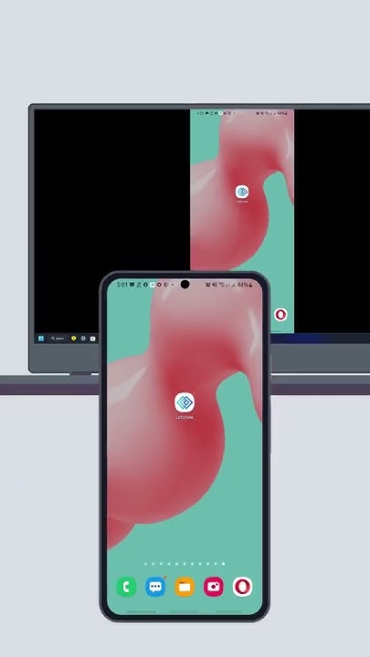 How to share phone screen to PC. And PC to Phone - YouTube
