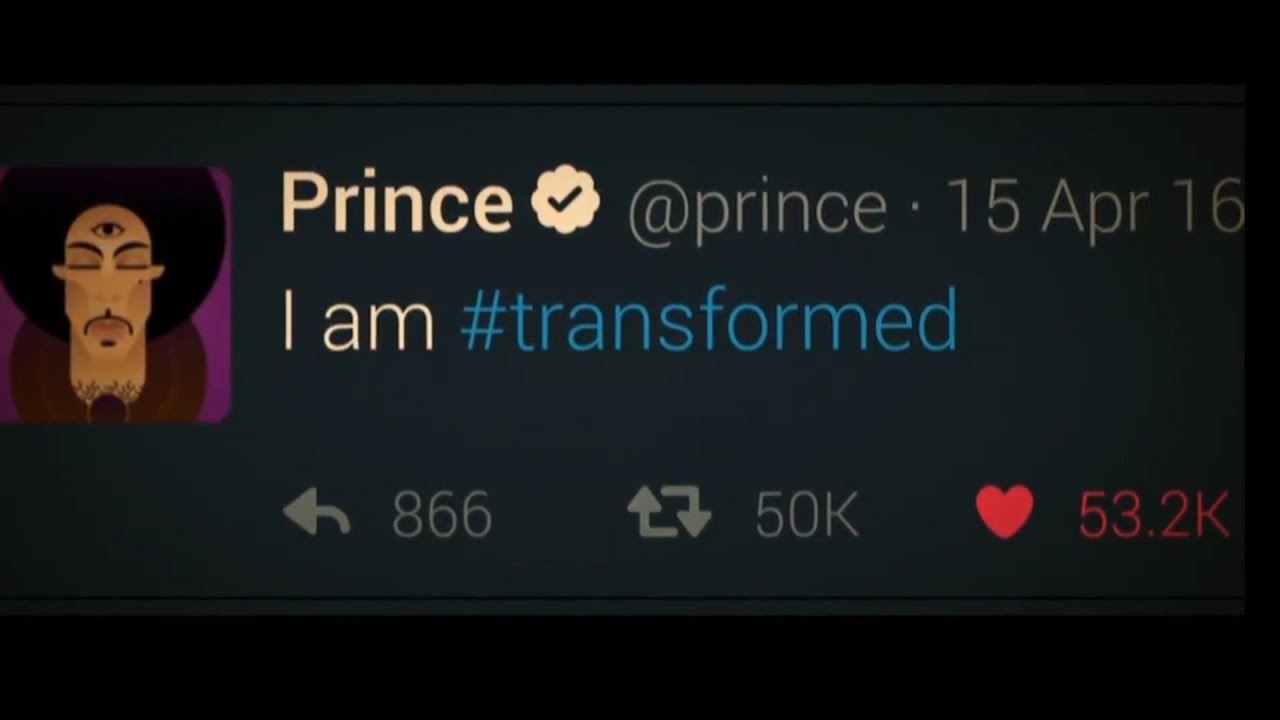 Prince. I am #transformed - YouTube