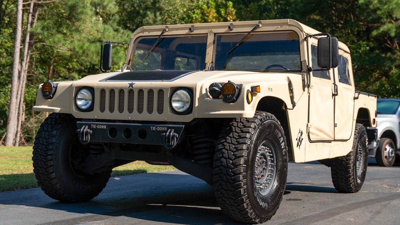 1986 AM General Humvee M998 Walk-around Video - YouTube