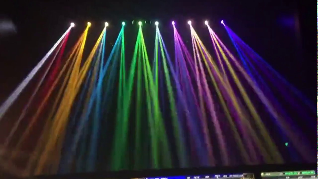 230w moving head beam light effect - YouTube