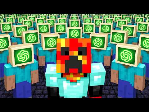 I Added AI Players To My Minecraft World