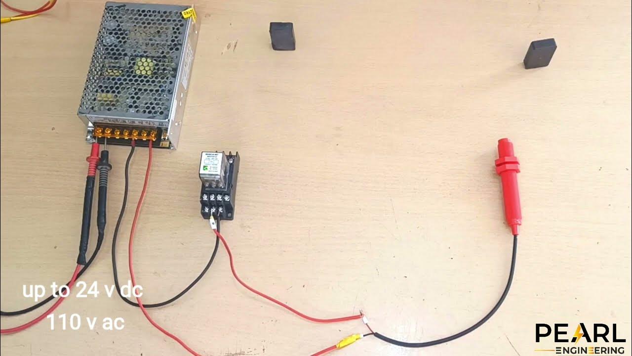 Bistable reed switch working and wiring | Latching Reed switch | - YouTube