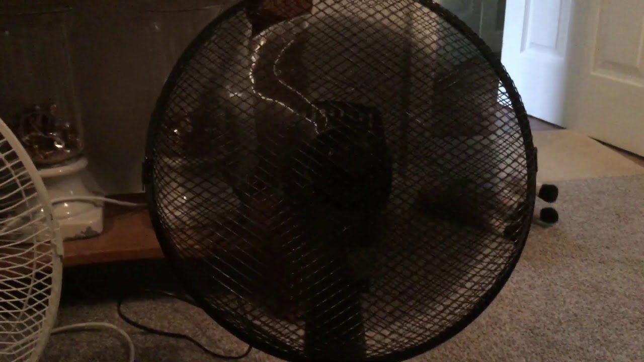2004 Duracraft 12 Inch Desk Fan Vs 2019 Schallen 12 Inch Desk Fan - YouTube