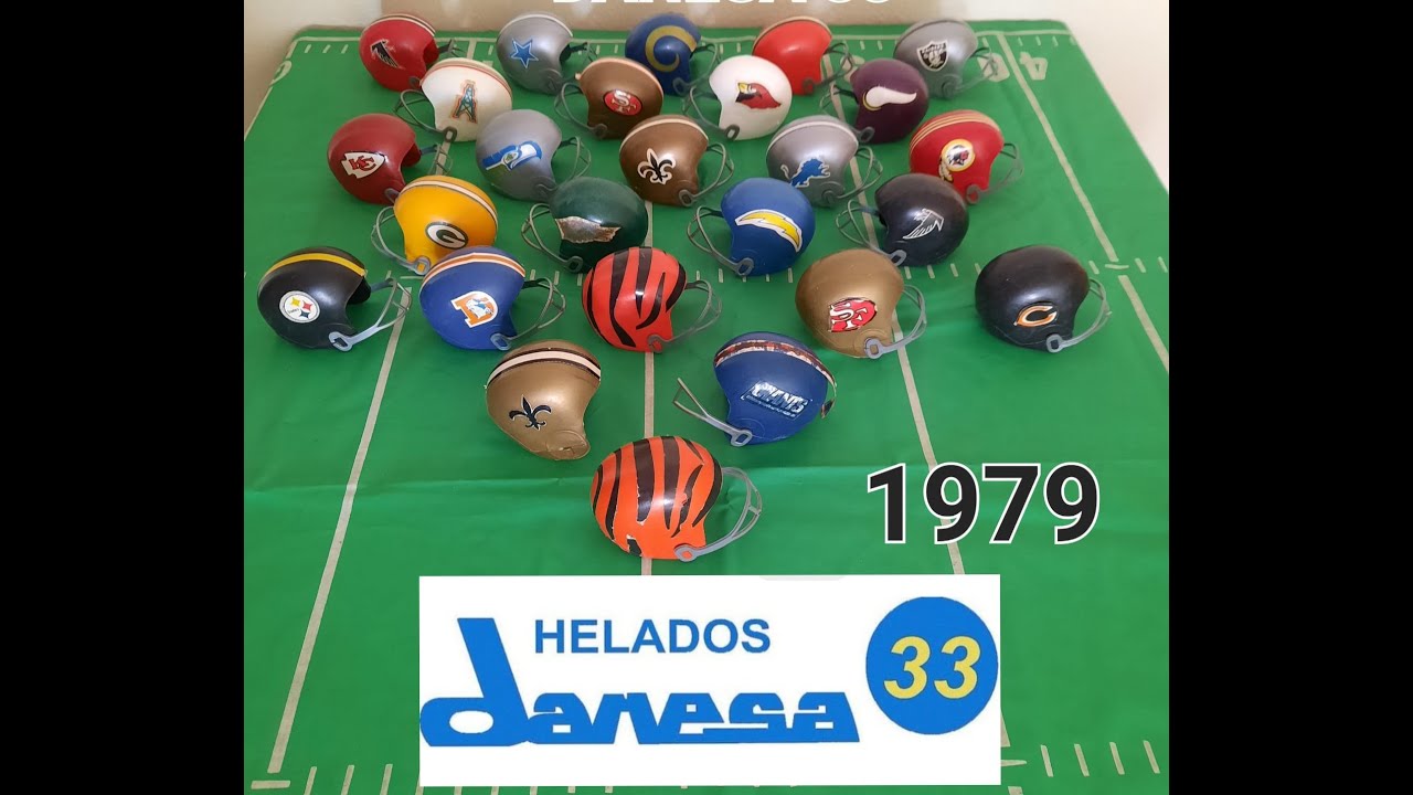 DANESA 33 Y LA NFL 1979 Recuerdas esta colección de cascos? - YouTube