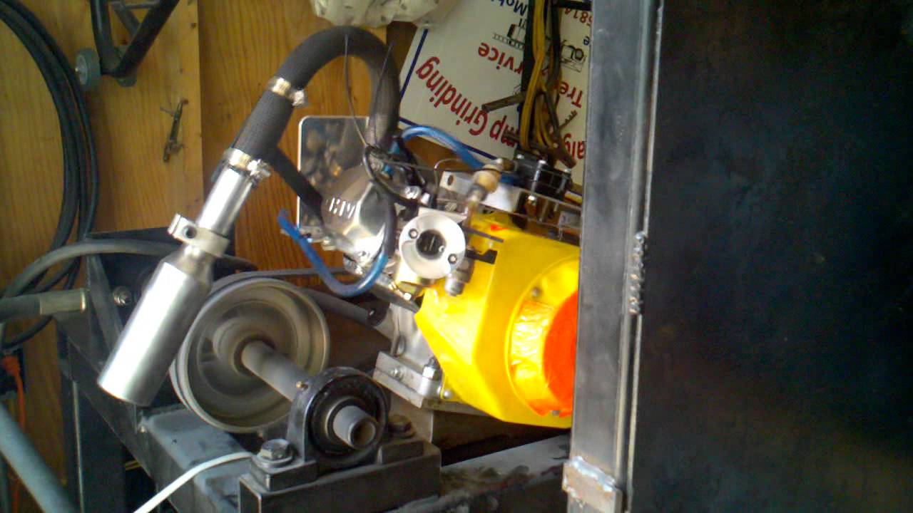 Clone engine dyno - YouTube