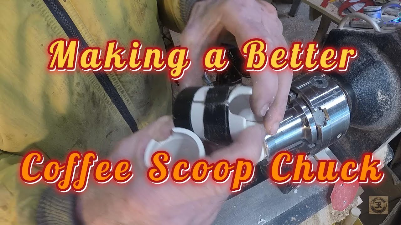 One-Piece Coffee Scoops, Part 4: Making a Better Chuck - YouTube